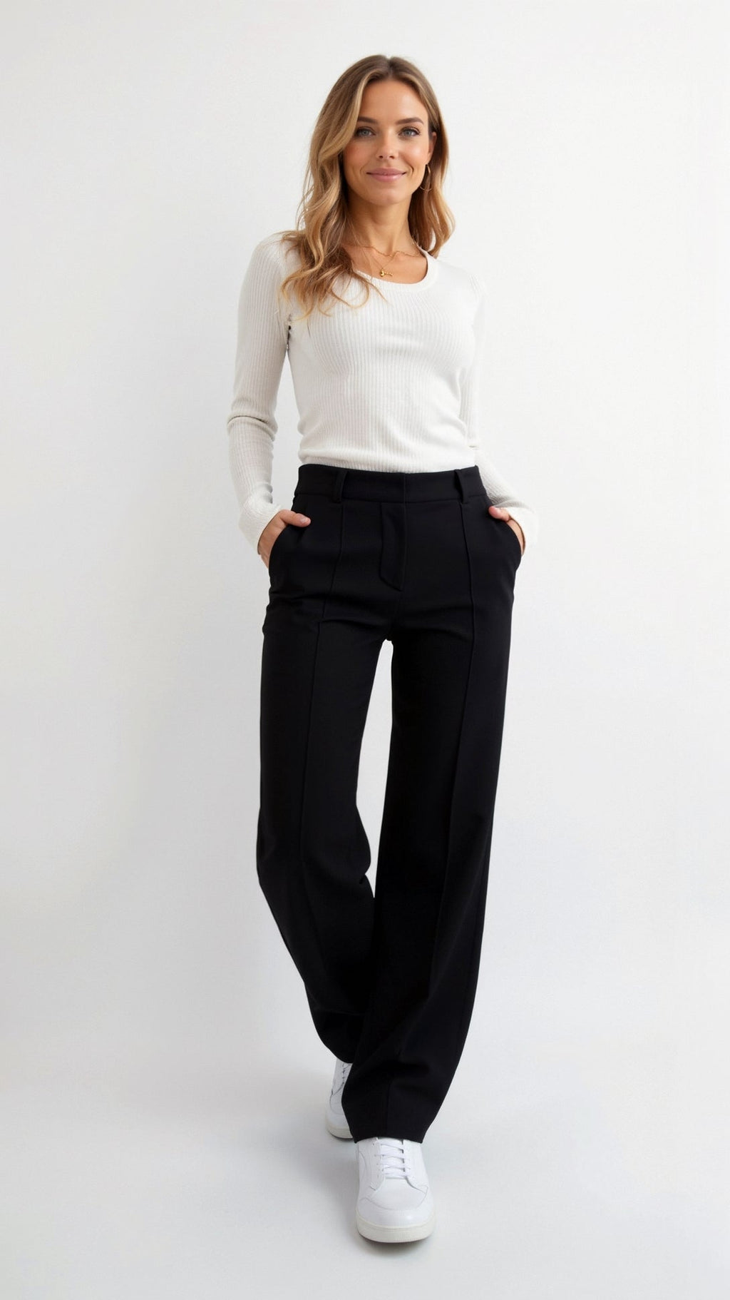 Damen Mathilda Hose – Elegant, Fließend & Modern – Müller Mode